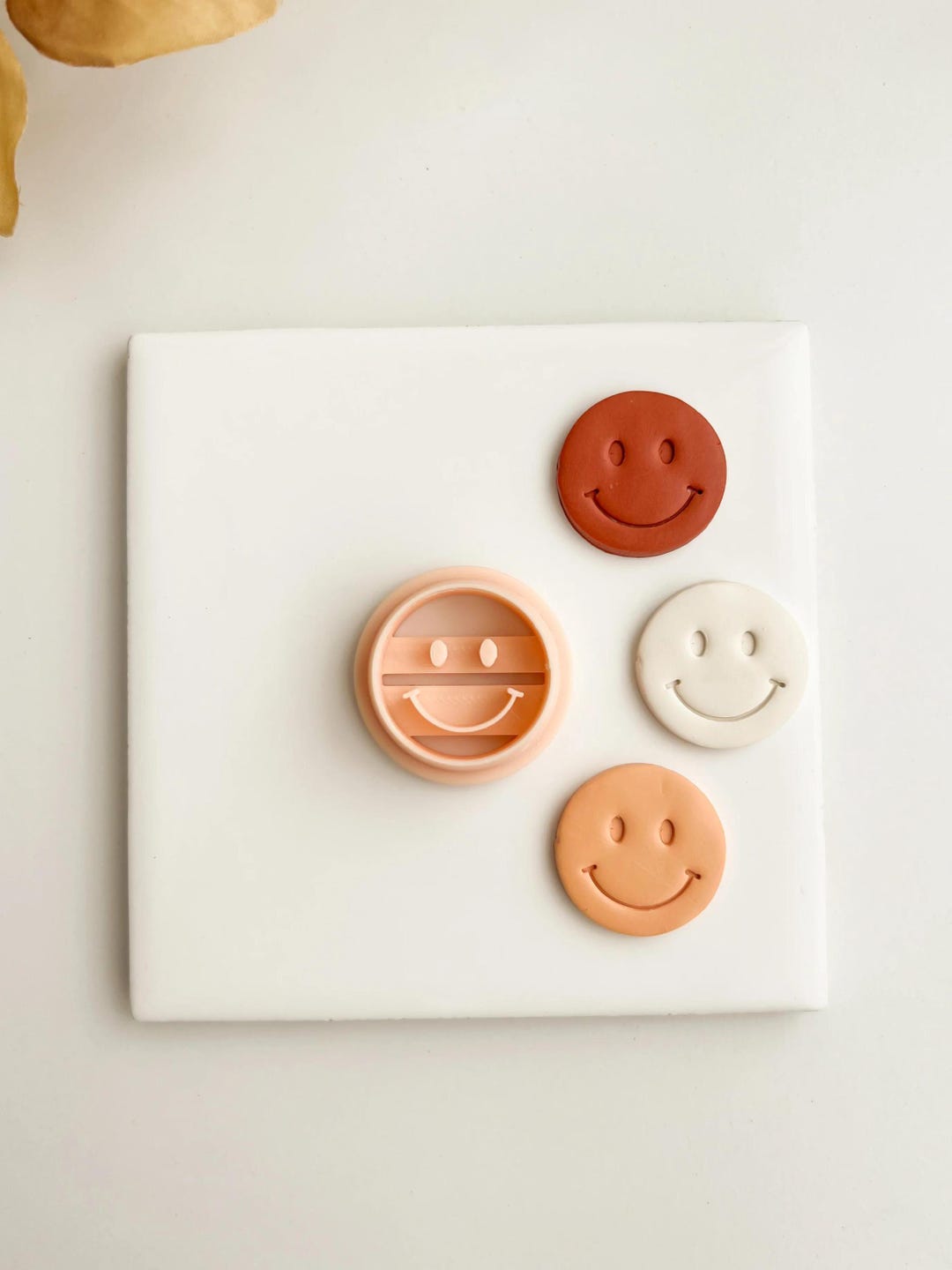 Smiley Face Clay Cutters | Polymer Clay Cutters for DIY Fun Earrings ...