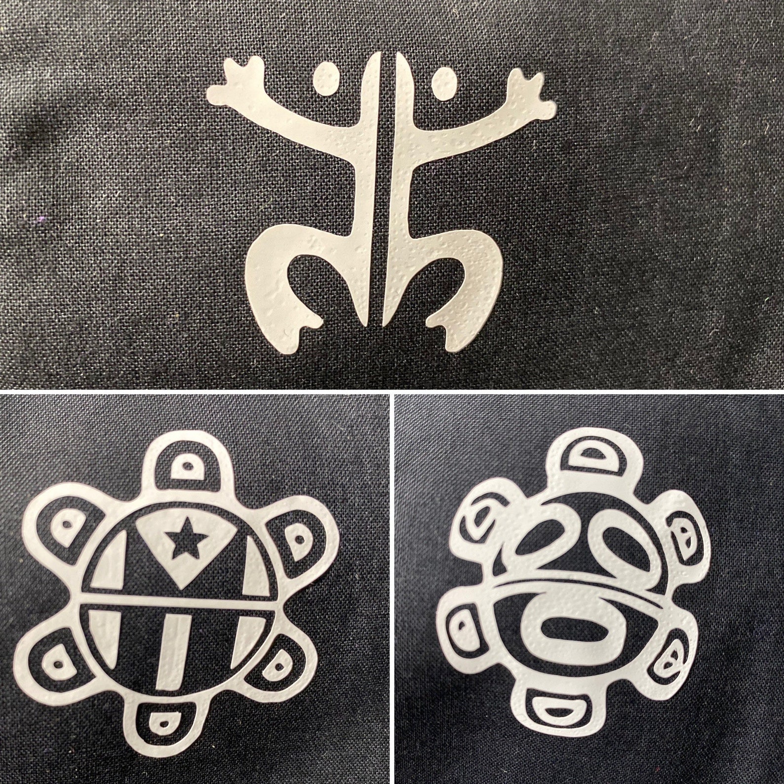 Taíno Hieroglyph Washable Cotton Mask with a Pocket for a | Etsy