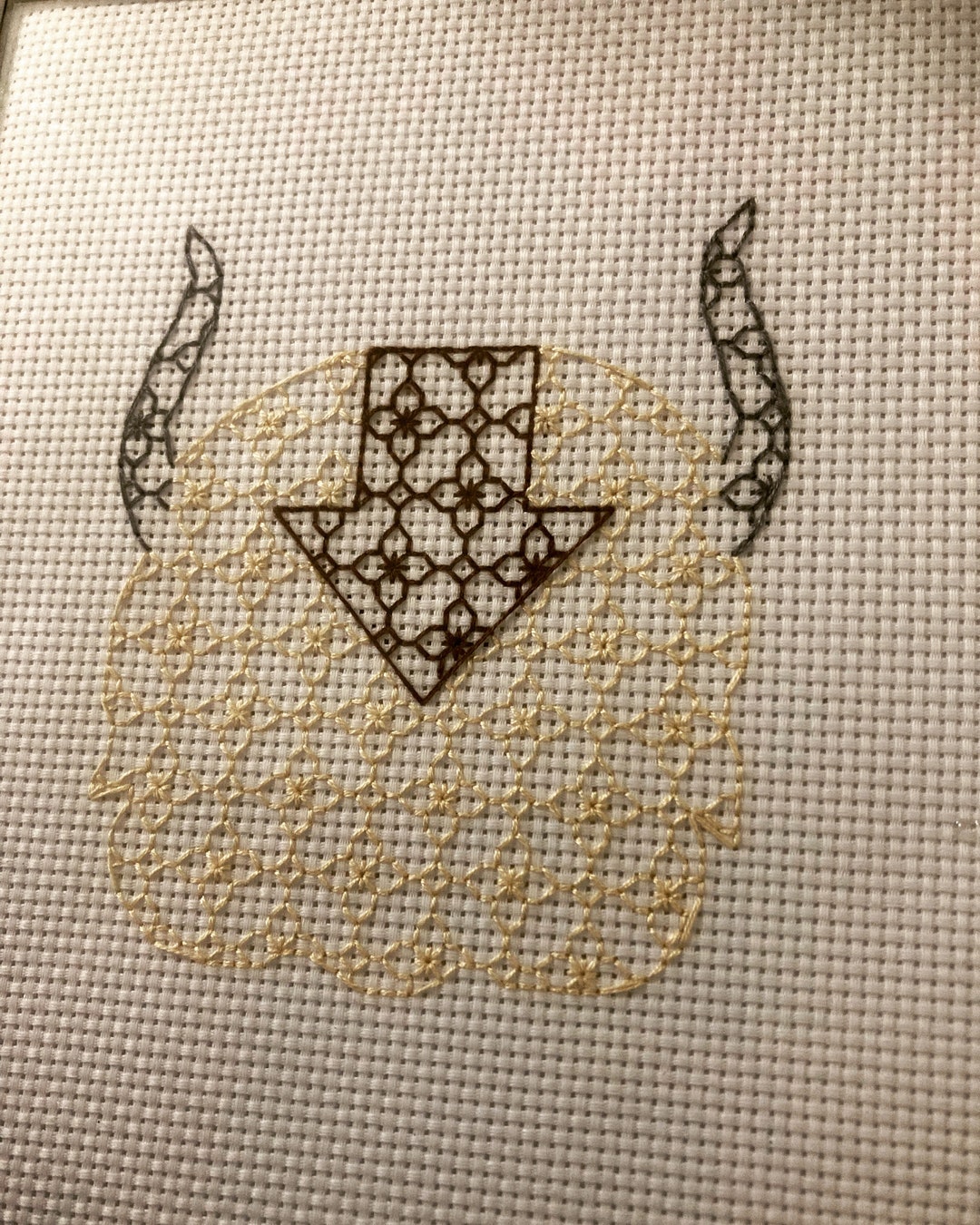 Appa Blackwork PDF Patten - Etsy