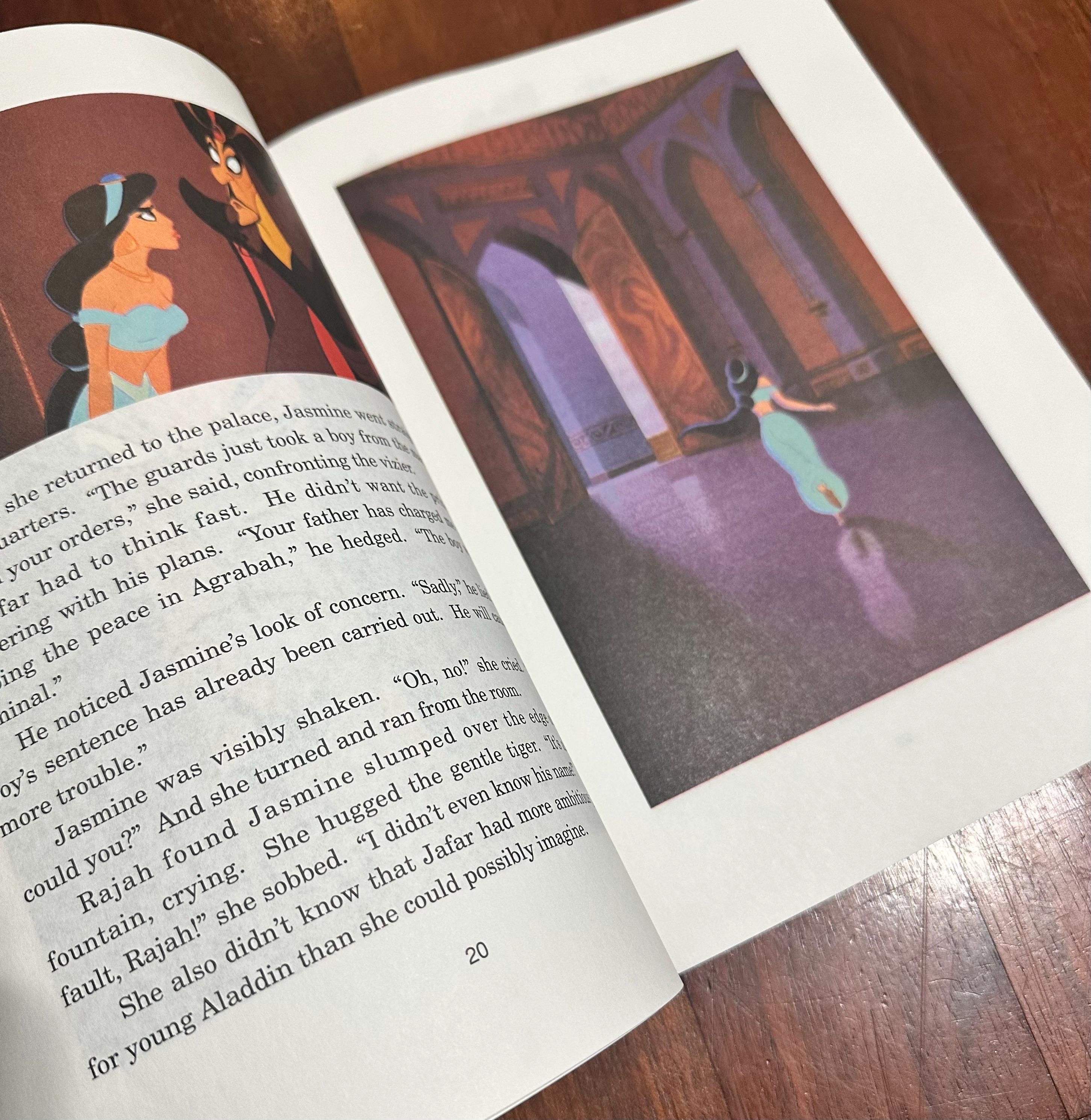 Disney's Aladdin Movie Storybook - 1992, Softback Golden Book - Etsy