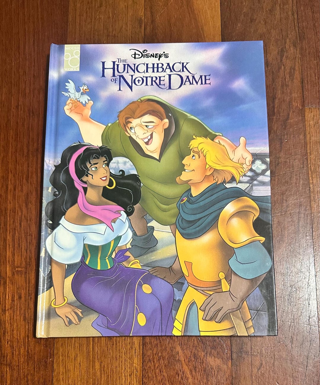1996 Disney Mouse Works the Hunchback of Notredame Large Hardcover ...