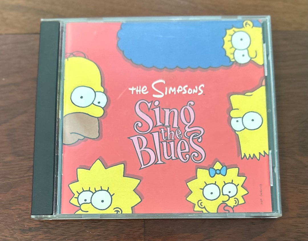 The Simpsons : Sing the Blues CD (1993) - Etsy