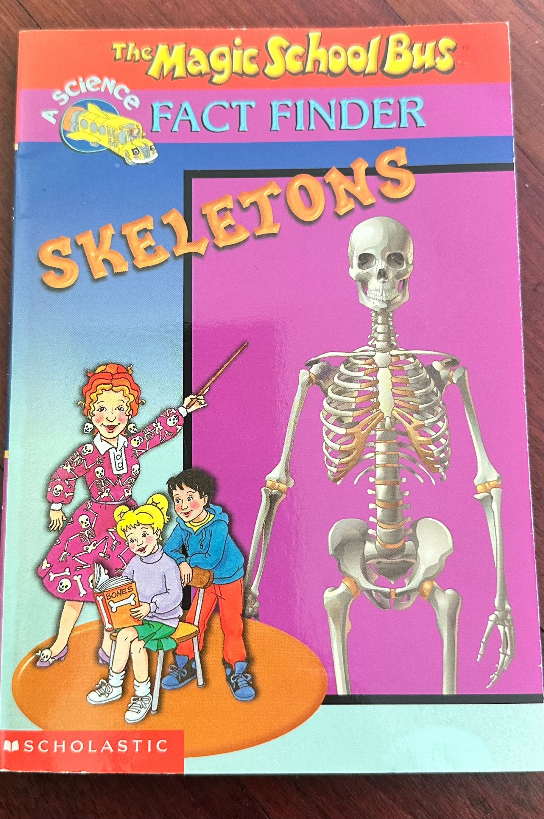 Skeletonsthe Magic School Bus, a Science Fact Finder - Etsy