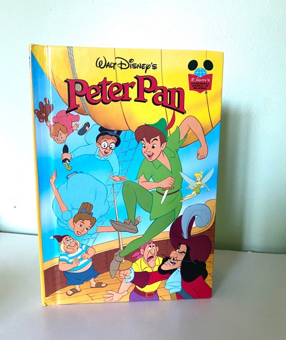 Walt Disneys Peter Pan Hard Coverdisneys Wonderful World of - Etsy
