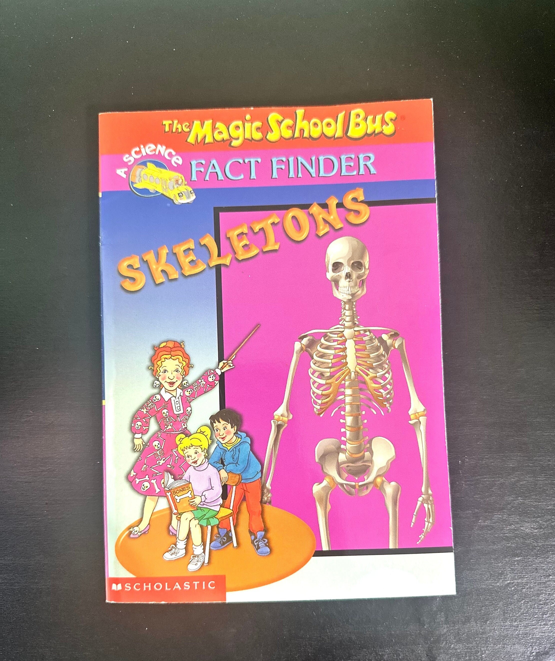 Skeletonsthe Magic School Bus, a Science Fact Finder - Etsy