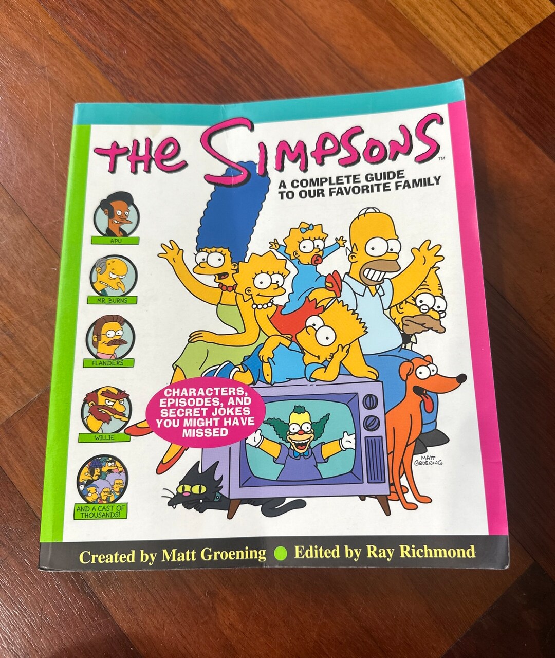 Matt Groening the Simpsons. A Complete Guide 1997 Softcover - Etsy