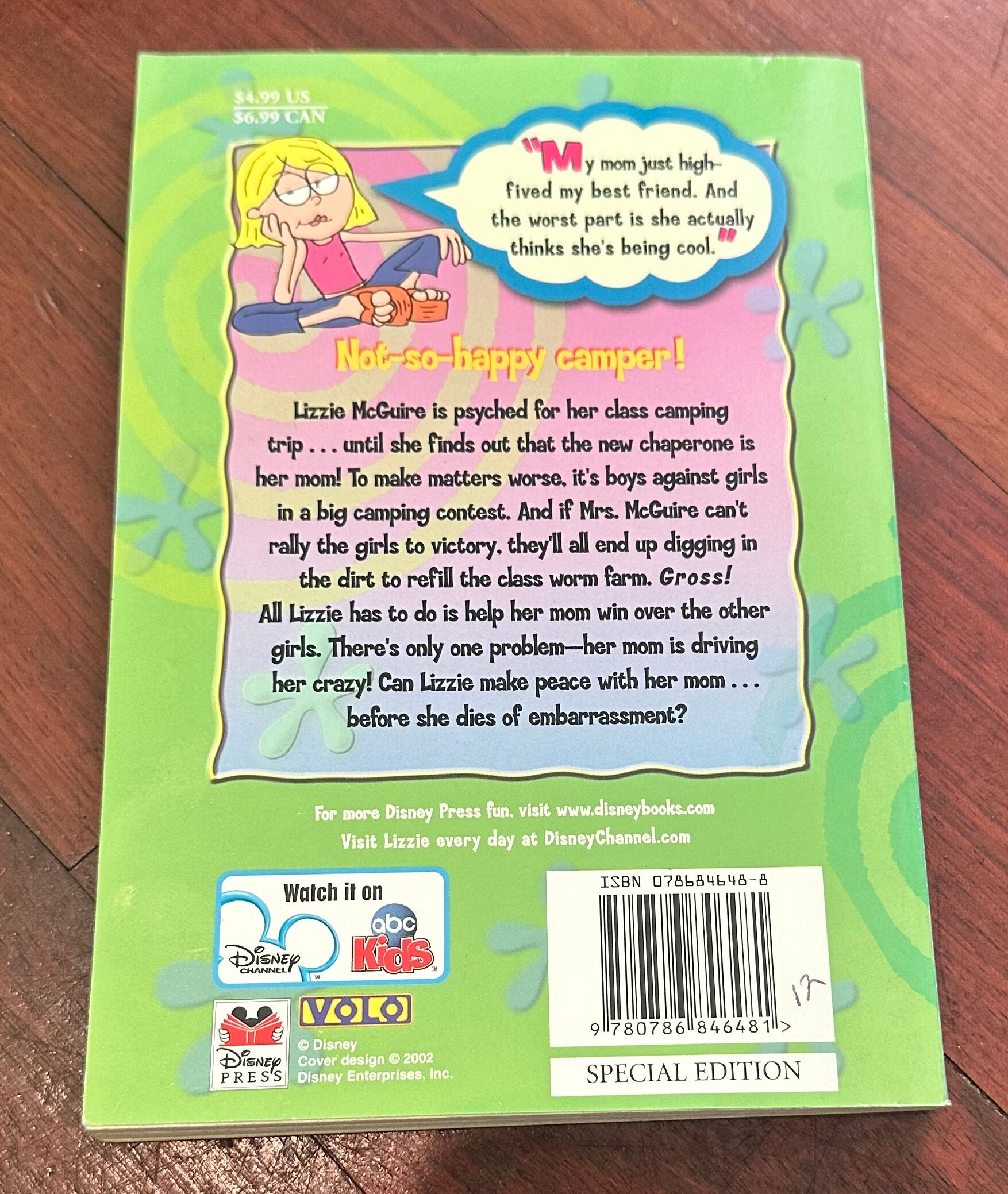 Vintage-lizzie Mcguire When Moms Attack! (PB, 2002) Disney - Etsy