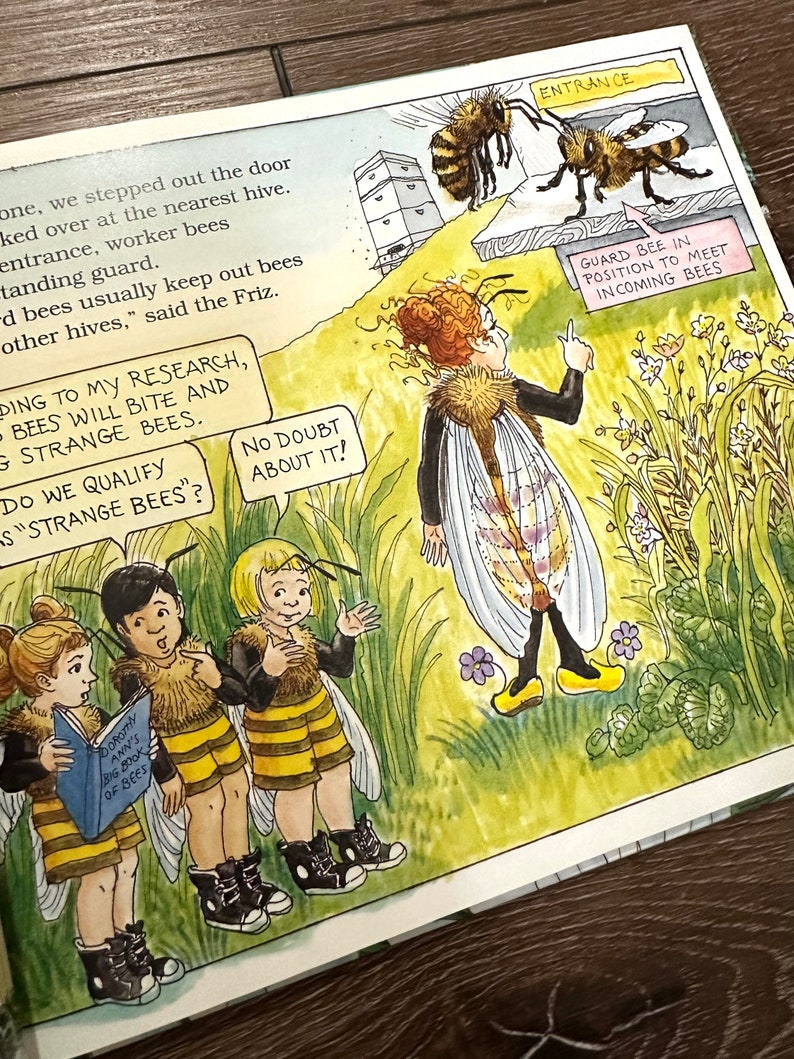 The Magic School Bus Series: Inside a Beehive. hardcover, 1996 RARE - Etsy