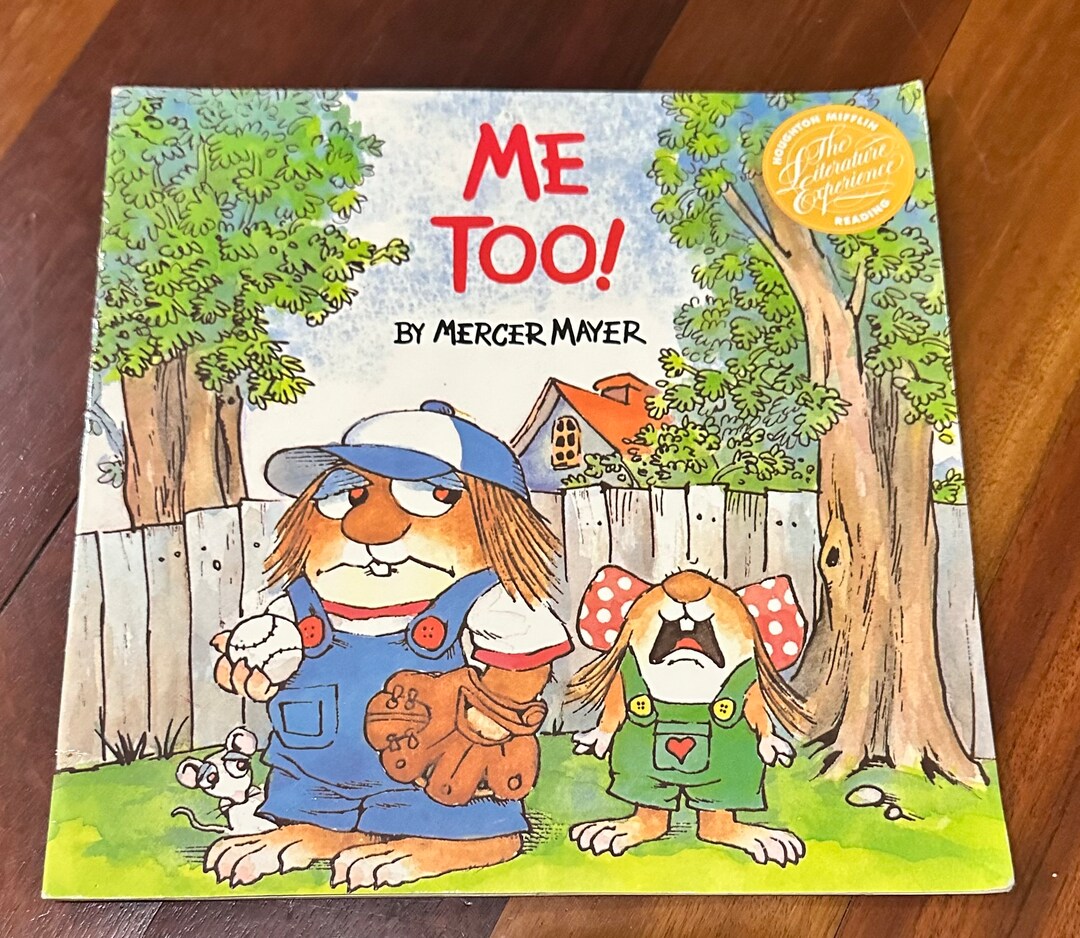 Me Too!~ By: Mercer Mayer~golden Look Book~1983~vintage - Etsy