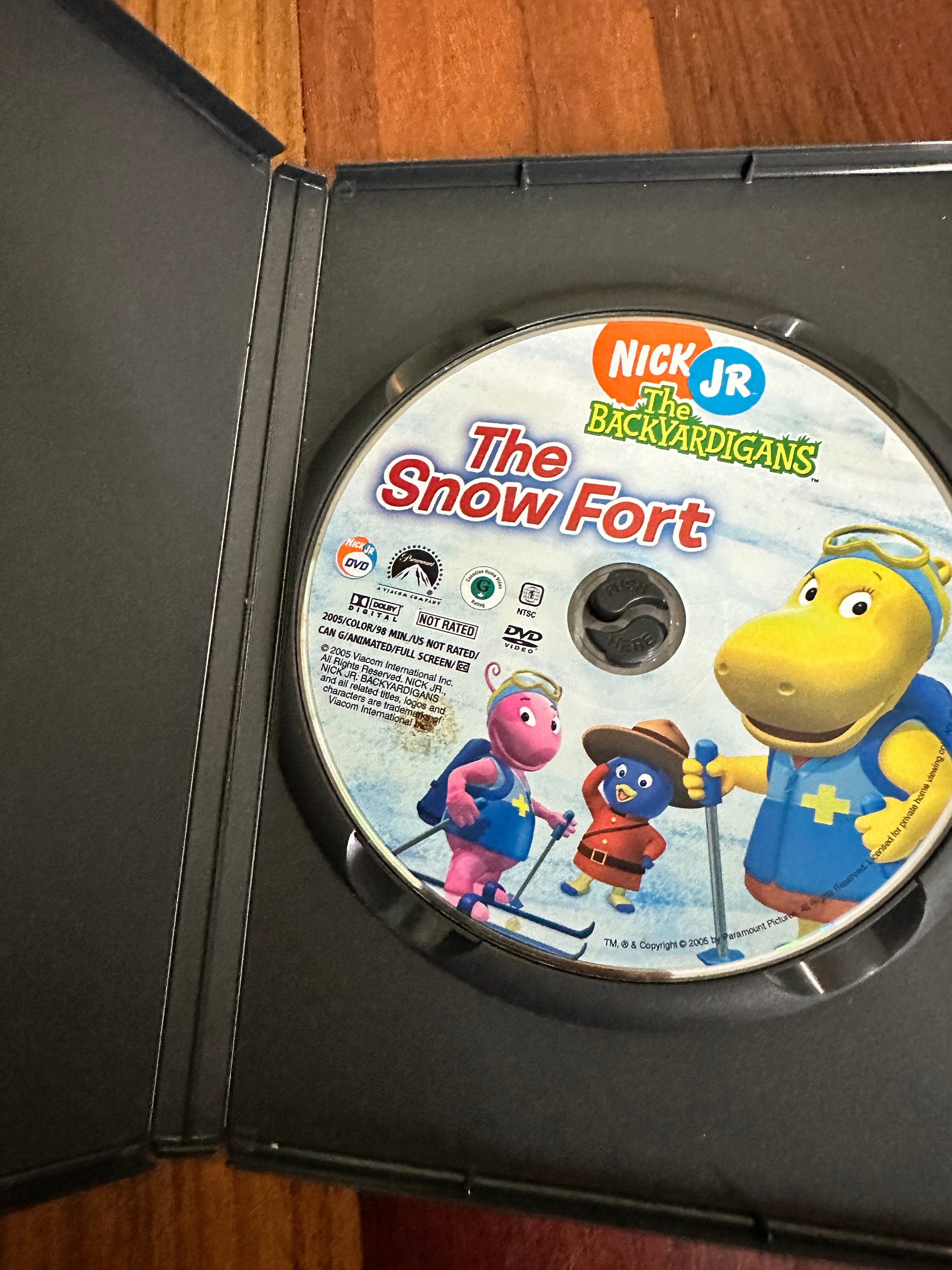 The Backyardigans the Snow Fort DVD - Etsy