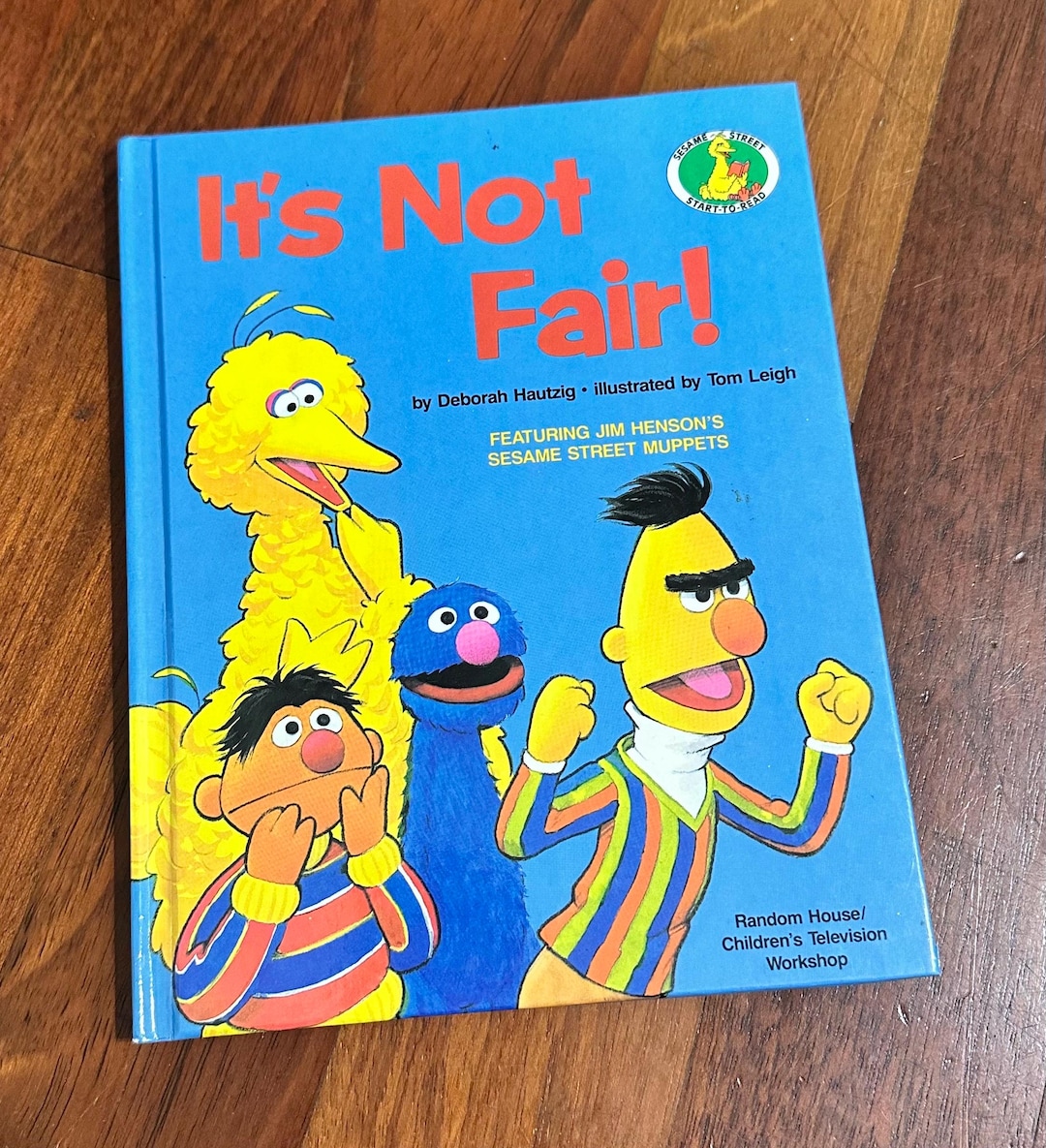 It’s Not Fair! (sesame Street Start-to-read Books) - Hardcover -1986 - Etsy