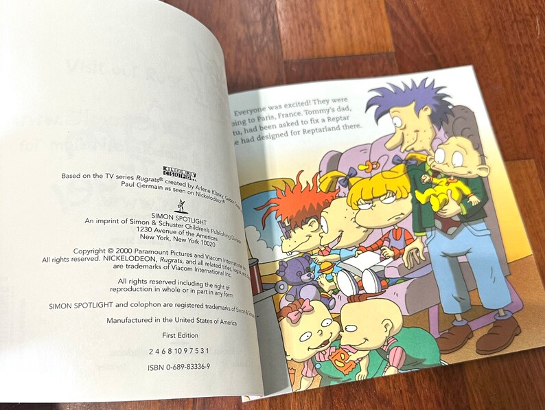 Rugrats en París, la película Un sueño hecho realidad Tapa blanda Donna ...