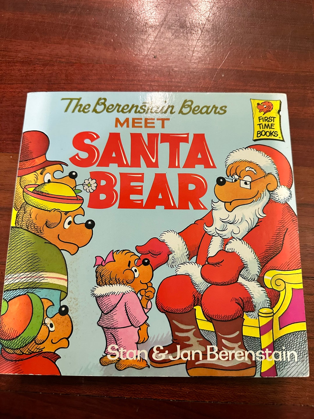The Berenstain Bears Meet Santa Bear Random House Vintage Paperback ...
