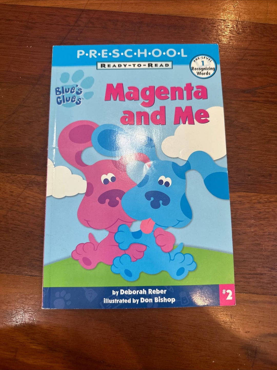 Blue's Clues Ready to Read Pre Level 1 Bookfirst Reader Nick Jr Vtg ...