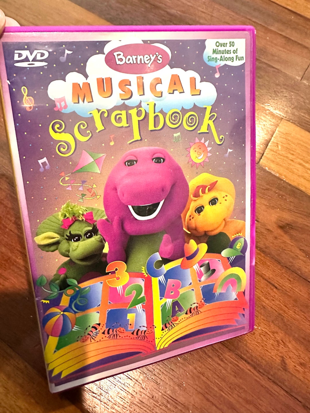 Barney's Musical Scrapbook DVD Over 50 Minutes of Sing-along Fun DVD - Etsy