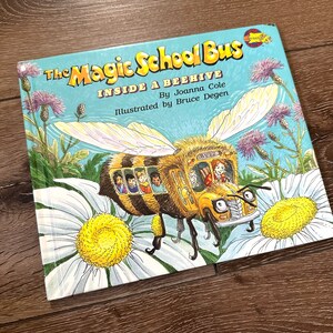 The Magic School Bus Series: Inside a Beehive. hardcover, 1996 RARE - Etsy