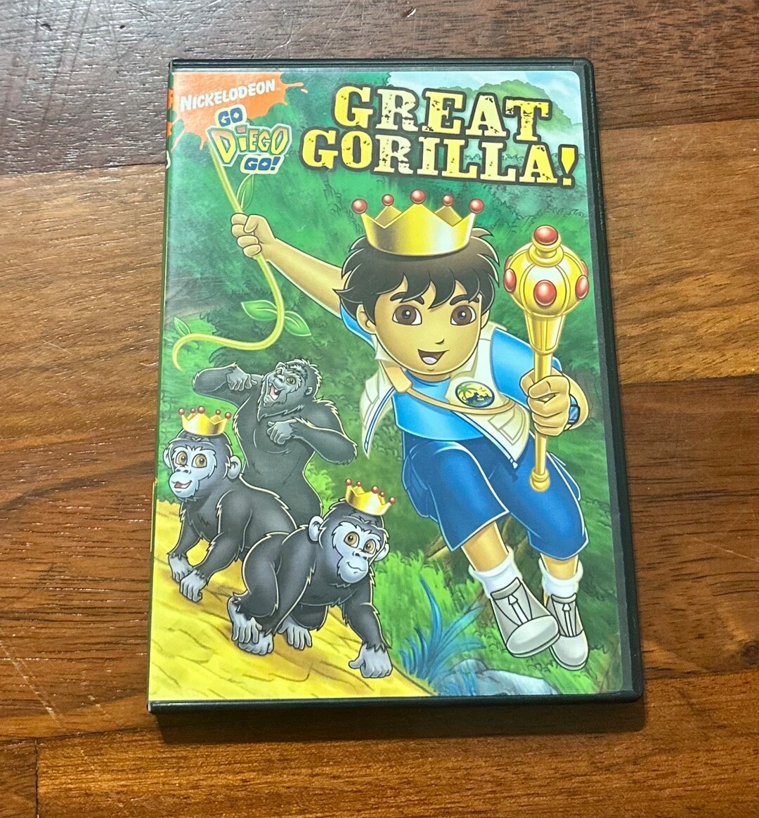 Great Gorilla DVD Go Diego Go - Etsy