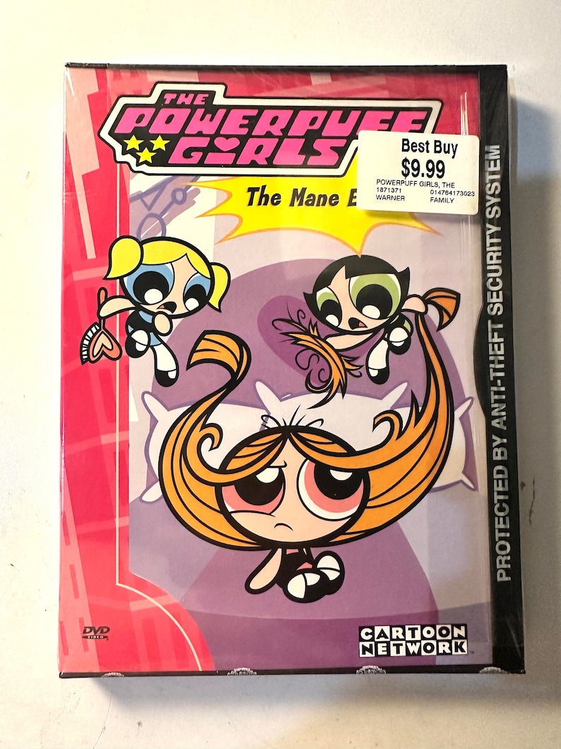 SEALED the Powerpuff Girls the Mane Event DVD Cartoon Network 2001 - Etsy