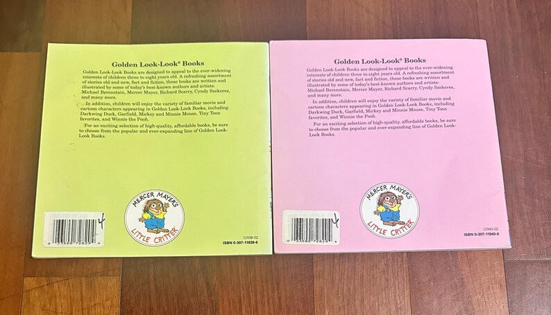 Vintage Little Critter Lot of 2 Books by Mercer Mayer | All by Myself ...