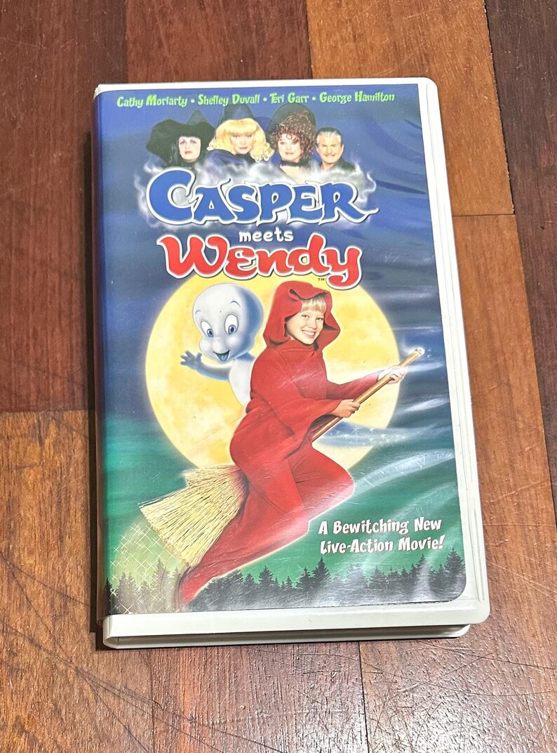 Casper Meets Wendy (VHS, 1998) - Etsy