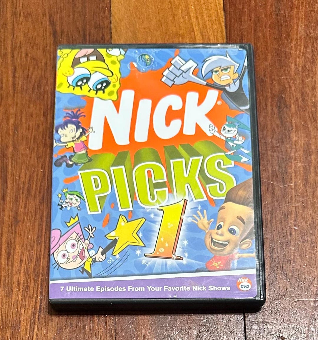 Nick Picks 1 (DVD, 2005) Spongebob-all Grown Up-danny Phantom-rugrats ...
