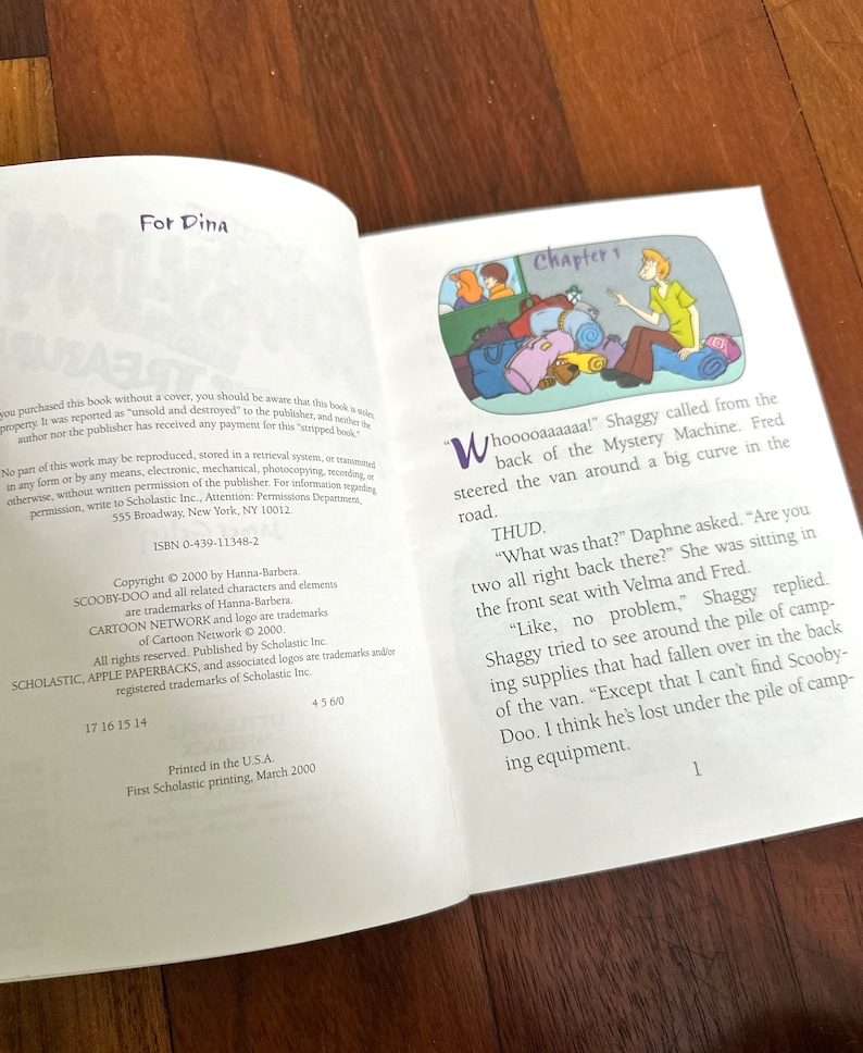 Scooby-doo and the Zombie Treasures Paperback Book 2001 Jenny Markas - Etsy