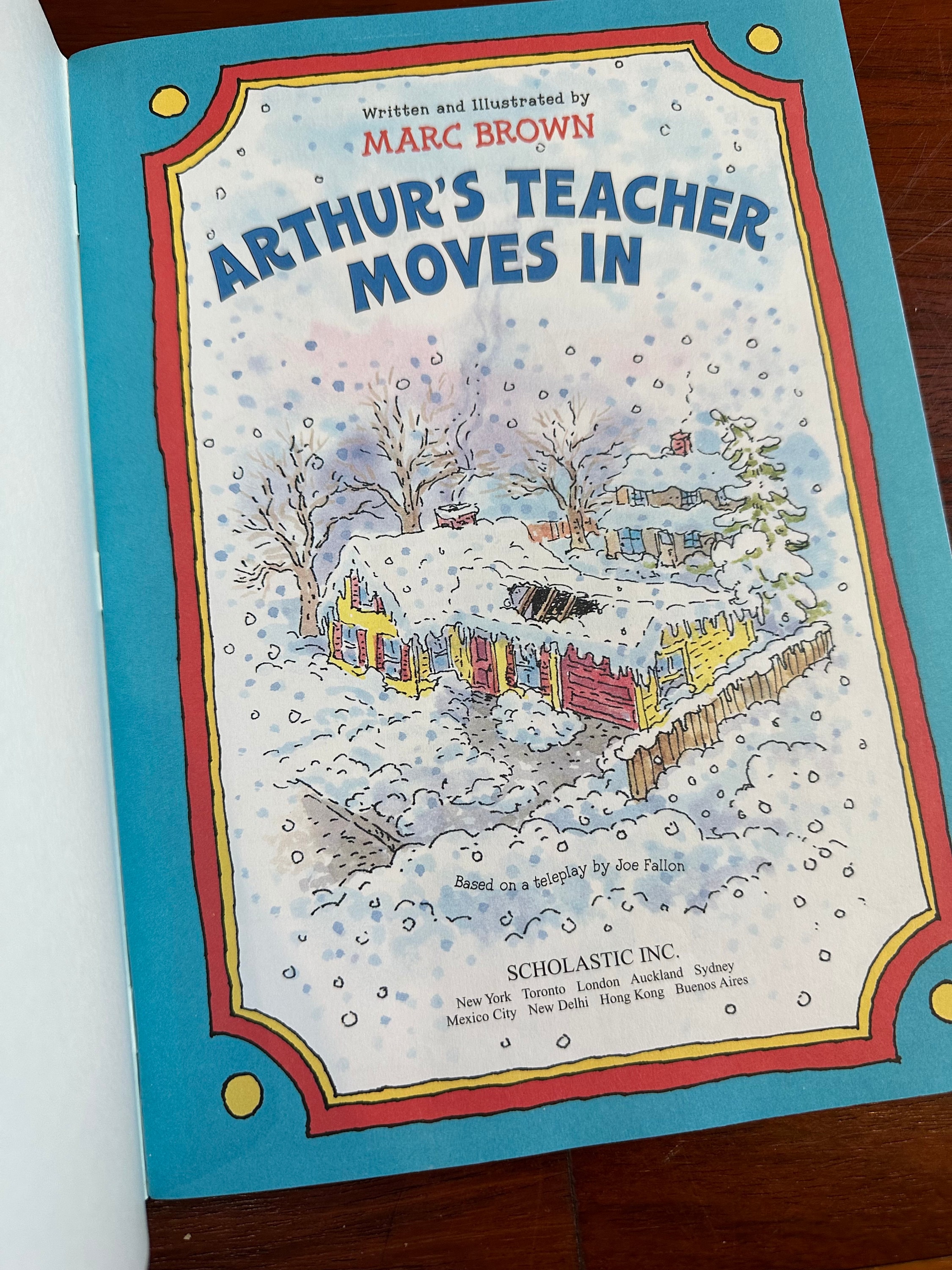 Vintage Arthur's Teacher Moves in an Arthur Adventure Paperback - Etsy