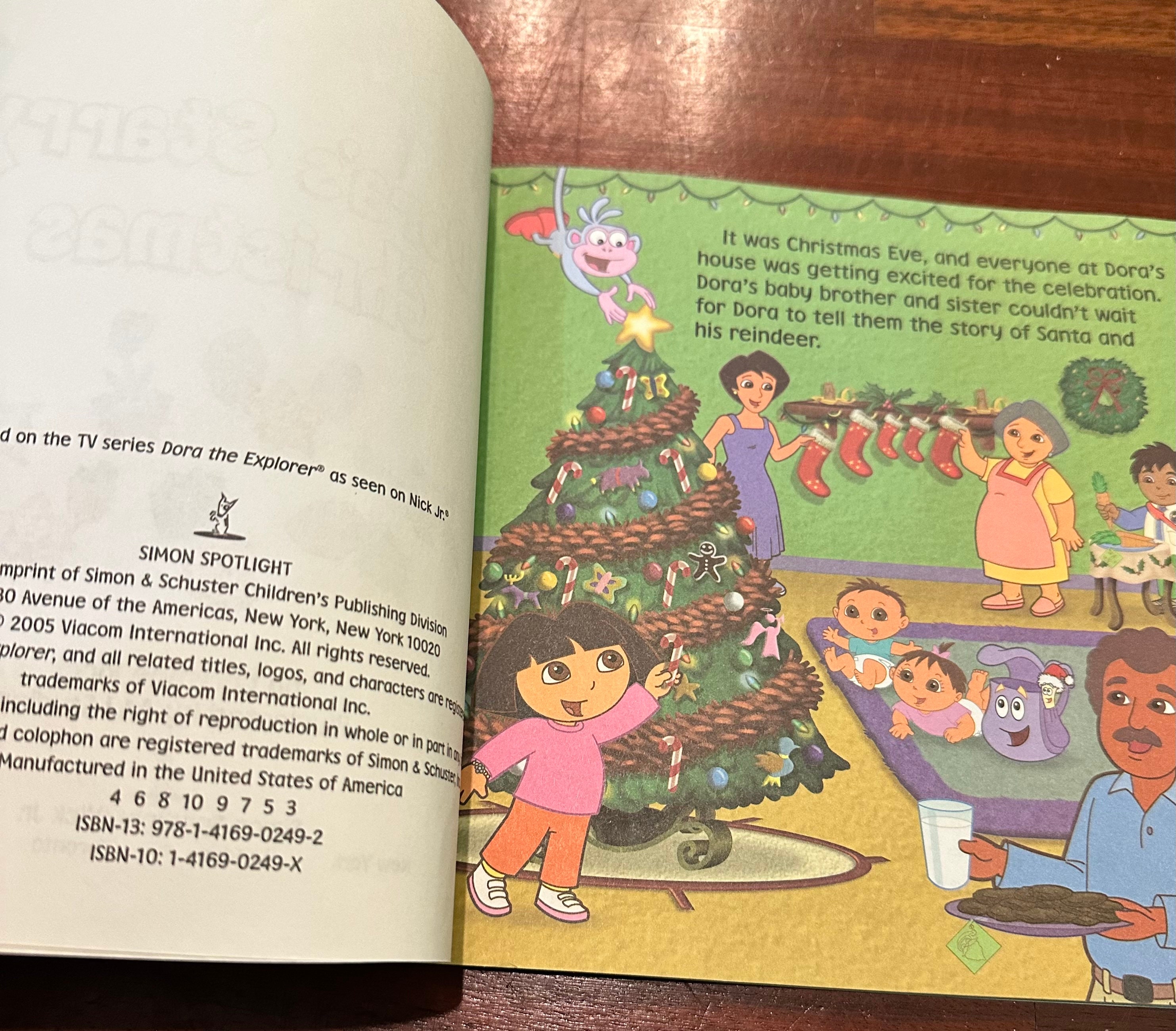 Doras Starry Christmas dora the Explorer Paperback by - Etsy