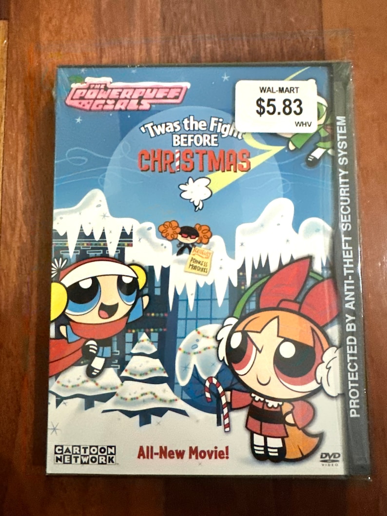 SEALED the Powerpuff Girls 'twas the Fight Before Christmas DVD, 2003 ...