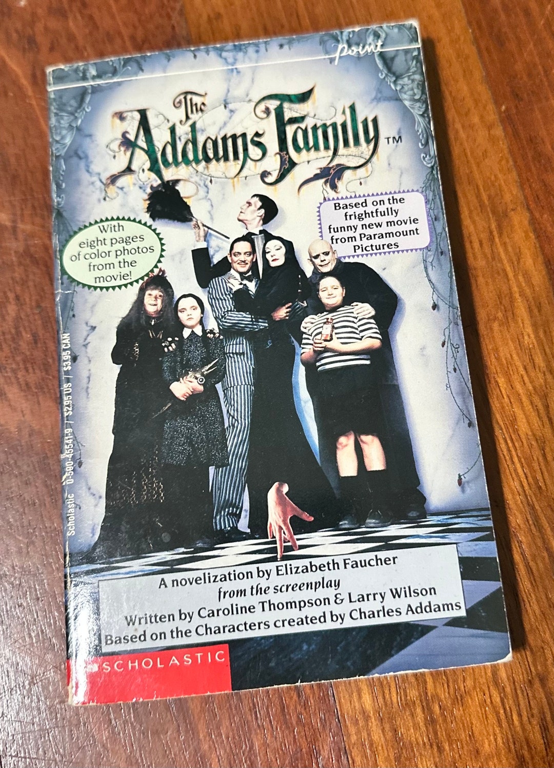 The Addams Family Vintage 1991 Movie Tie-in Novel PB Book Faucher ...