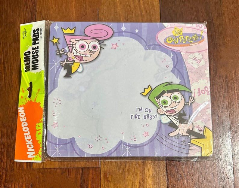 Nickelodeon Fairly Odd Parents Memo Mouse Pad New in Pkg (2004). - Etsy