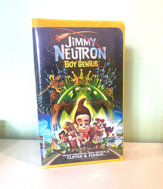 Nickelodeon Jimmy Neutron Boy Genius VHS Vintage - Etsy Finland