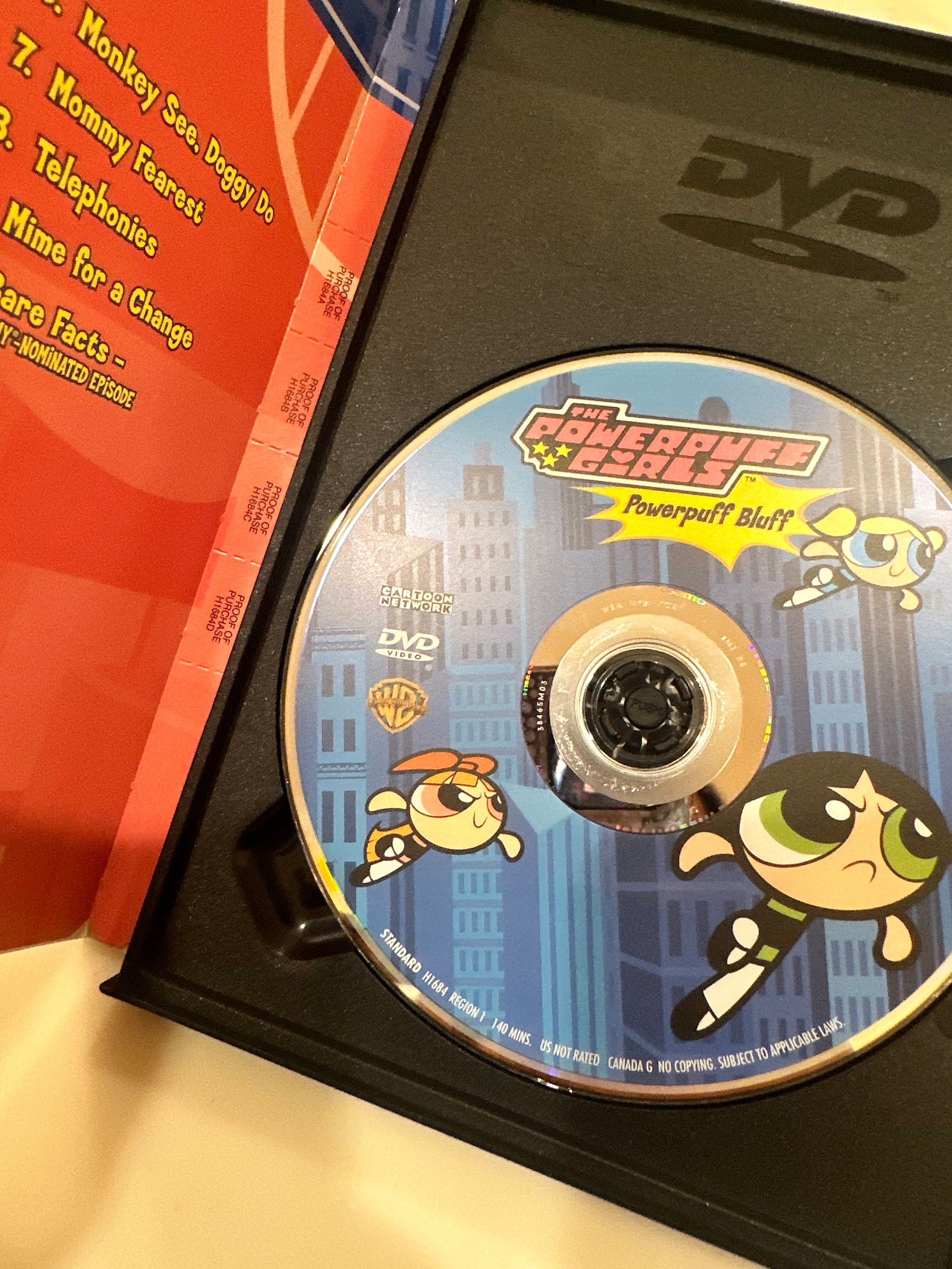 Vtg the Powerpuff Girls - Powerpuff Bluff (DVD, 2000) - Etsy