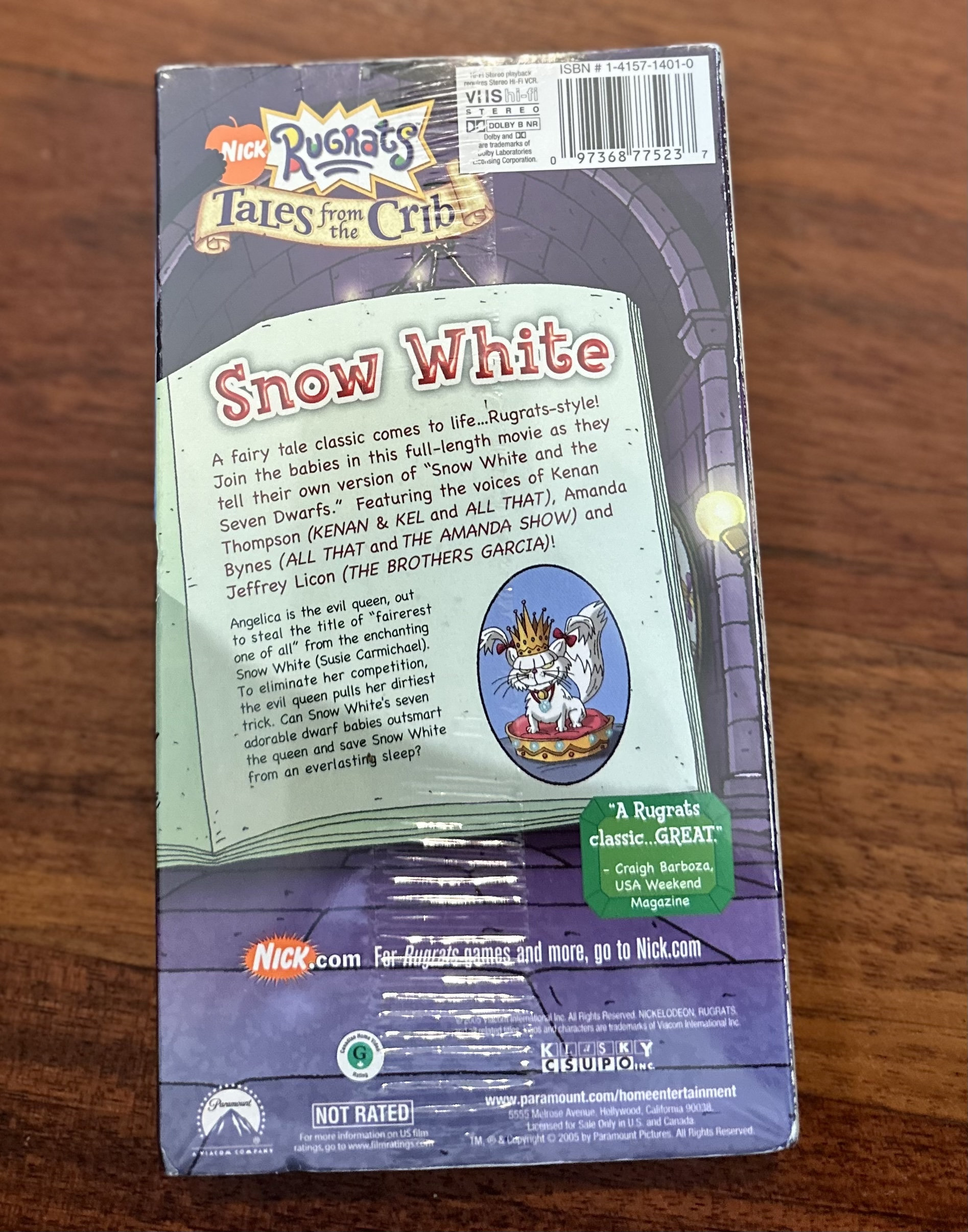 Rugrats Tales From The Crib Snow White