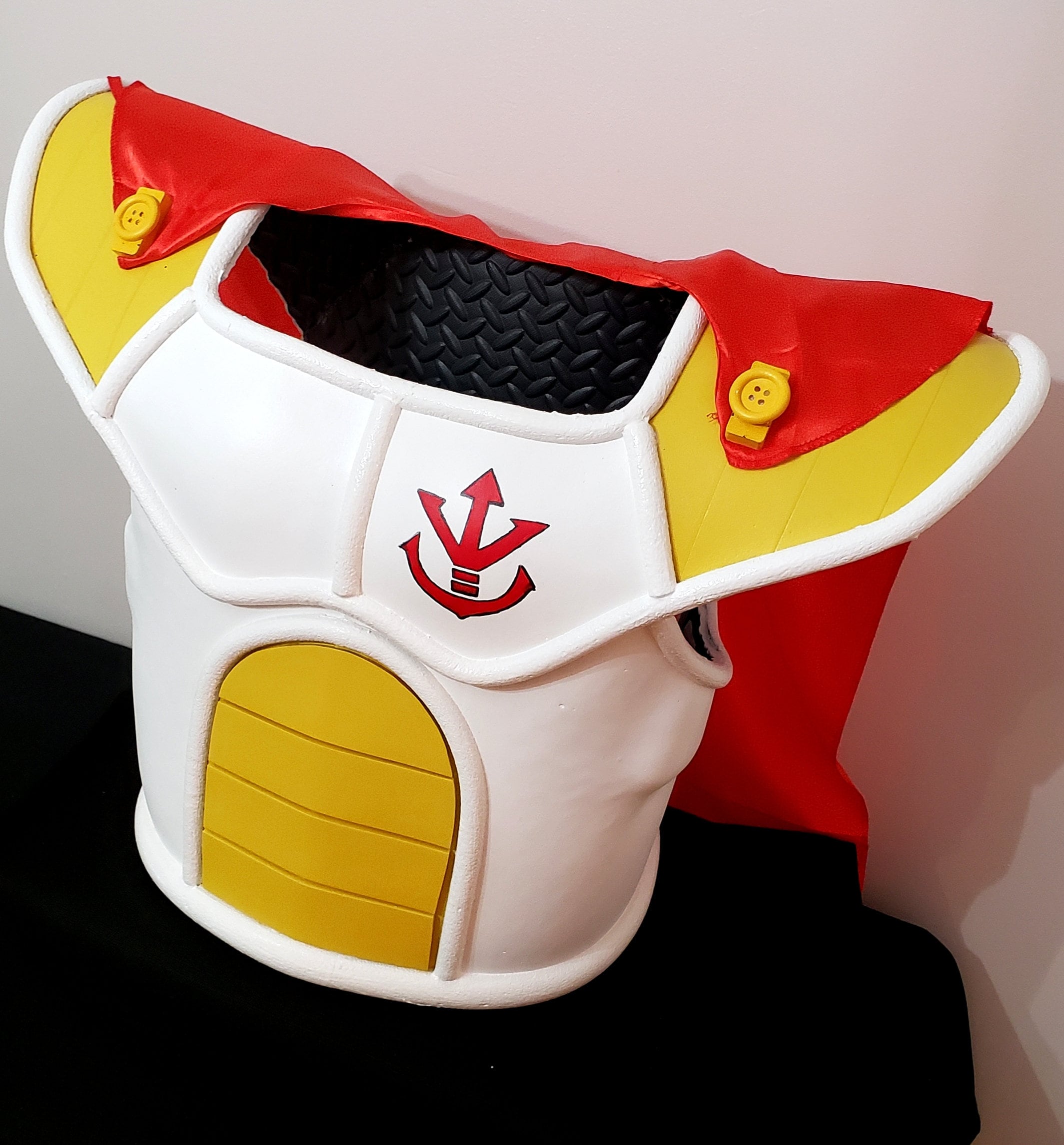 Cosplay Kid Vegeta Saiyan Armor Universal Fit BRAND NEW White/ Anime ...