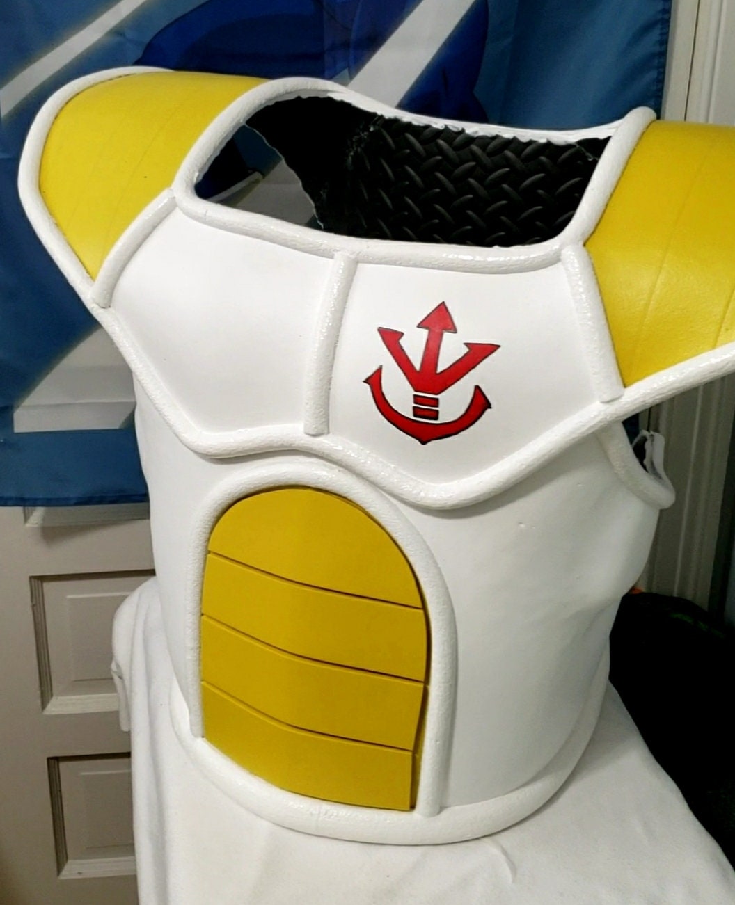 Cosplay Kid Vegeta Saiyan Armor Universal Fit BRAND NEW White/ Anime ...