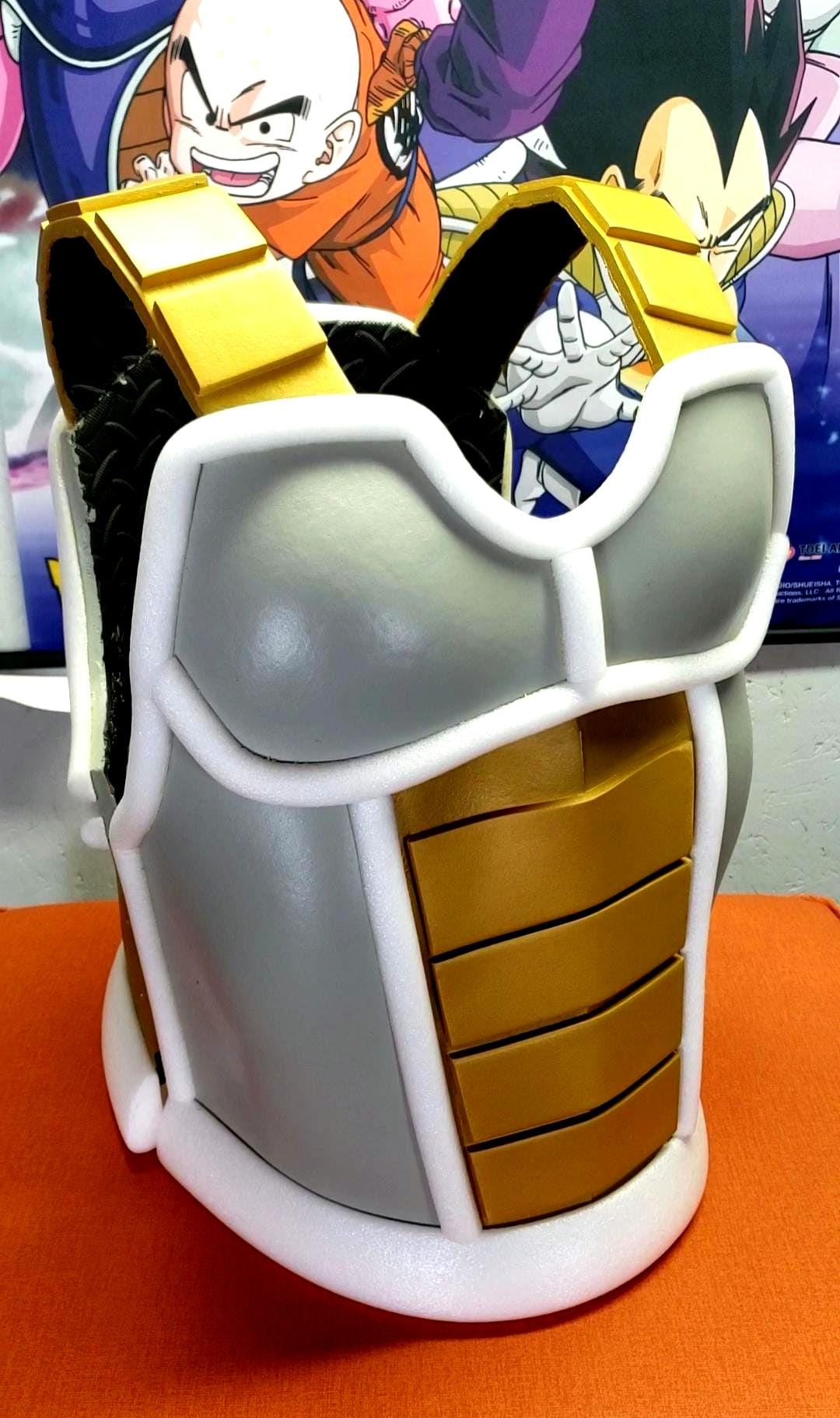 Cosplay Vegeta Saiyan God Grey and Gold Saiyan Armor Universal Fit - Etsy