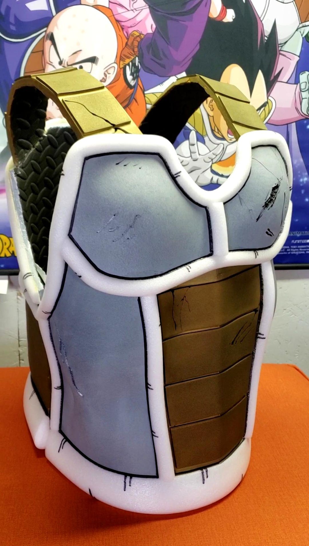 Cosplay Vegeta Cell Saga Battle Damage Saiyan Armor Universal Fit - Etsy