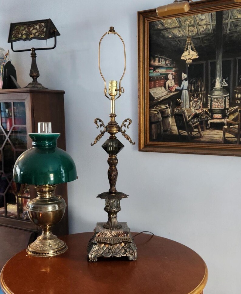 Vintage Gothic Table Lamp - Etsy