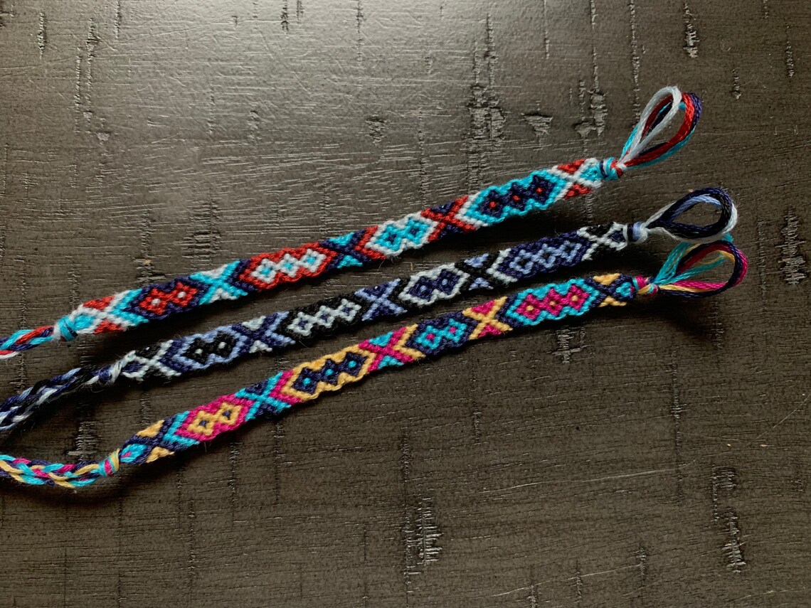 Tribal Inspired Friendship Bracelet - Etsy
