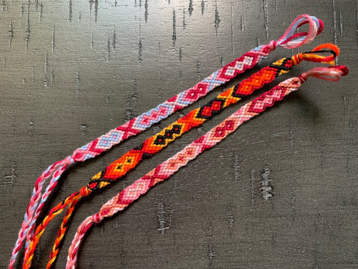 Tribal Inspired Friendship Bracelet - Etsy Canada