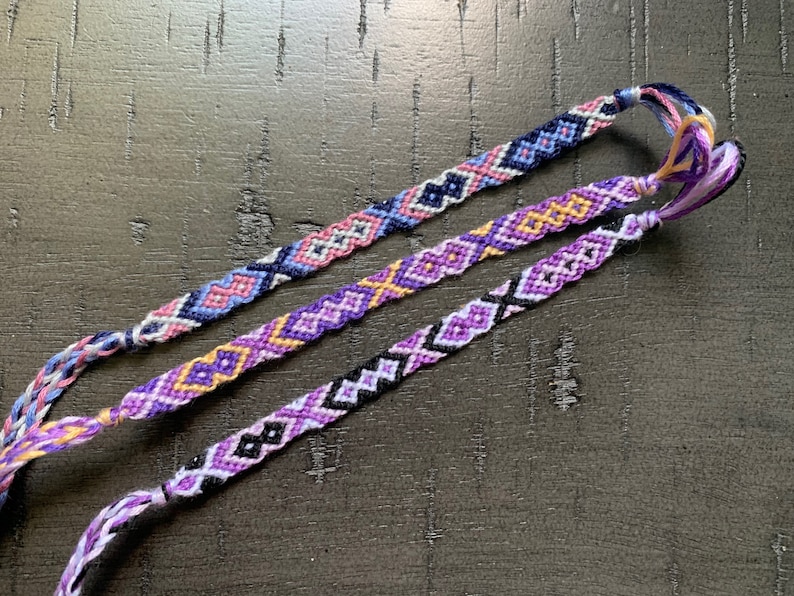 Tribal Inspired Friendship Bracelet - Etsy Canada