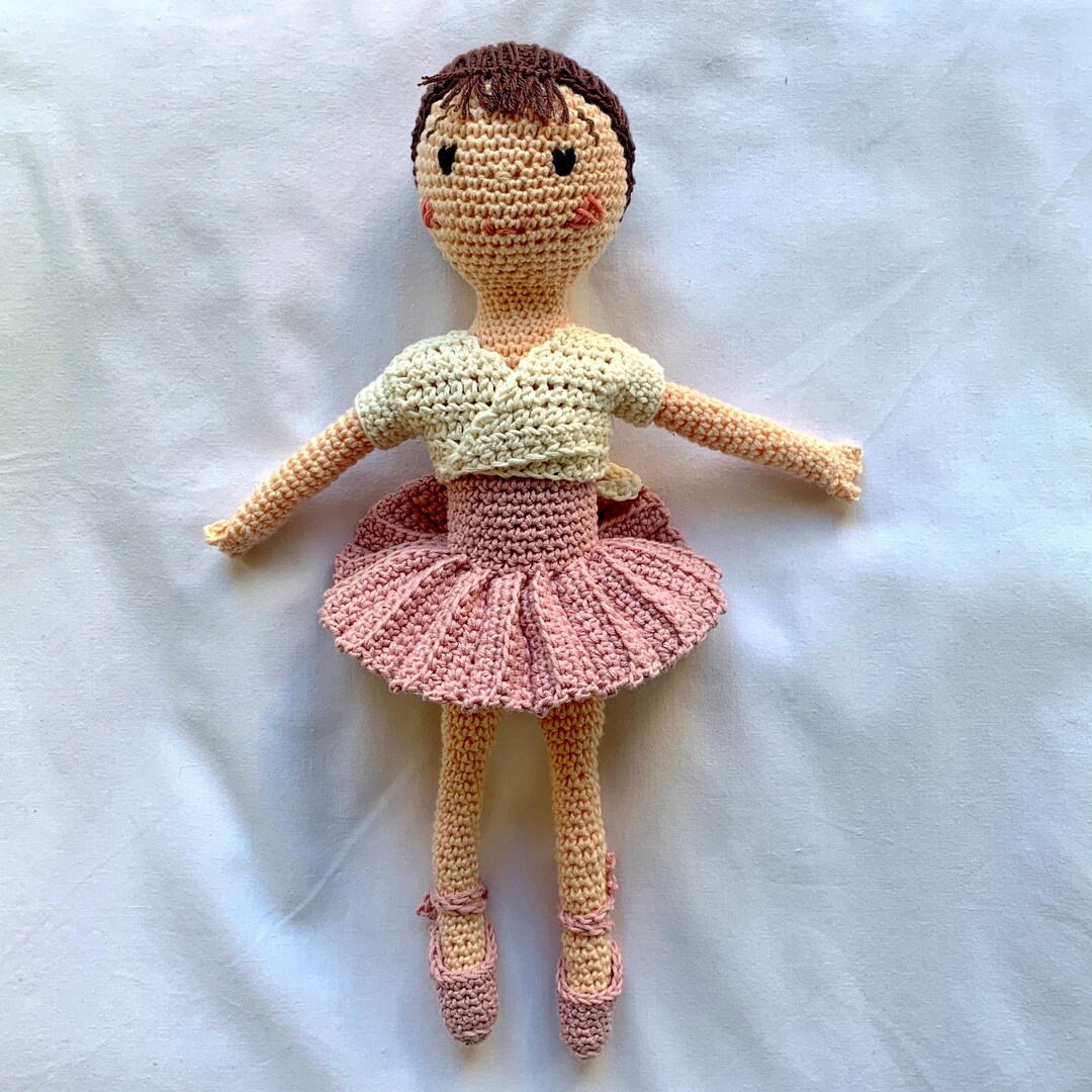 Ballet Dancer Amigurumi Ballerina Doll Crochet Pattern - Etsy