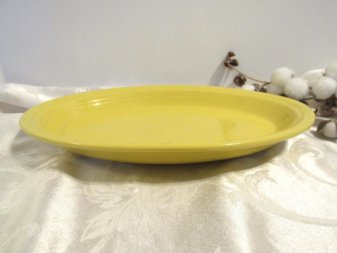 Fiestaware Dish, Fiesta Oval Ceramic Platter, Serving Dish, in Bright ...