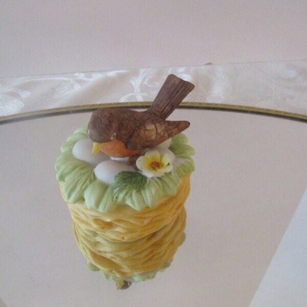 Lefton Porcelain Bisque Birds - Etsy