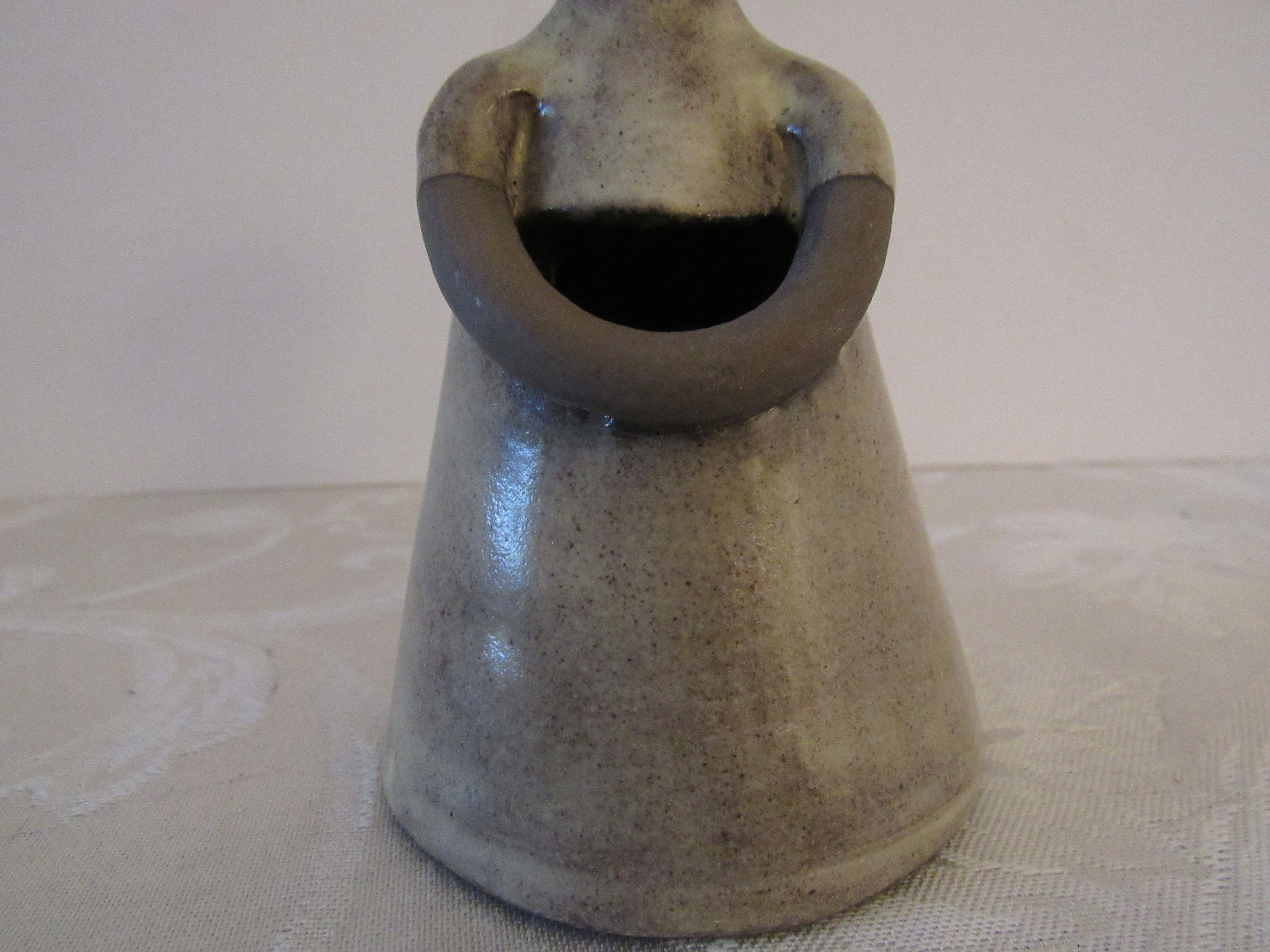 Vintage Elbogen Keramik Pottery Girl Figurine Flower Holder - Etsy