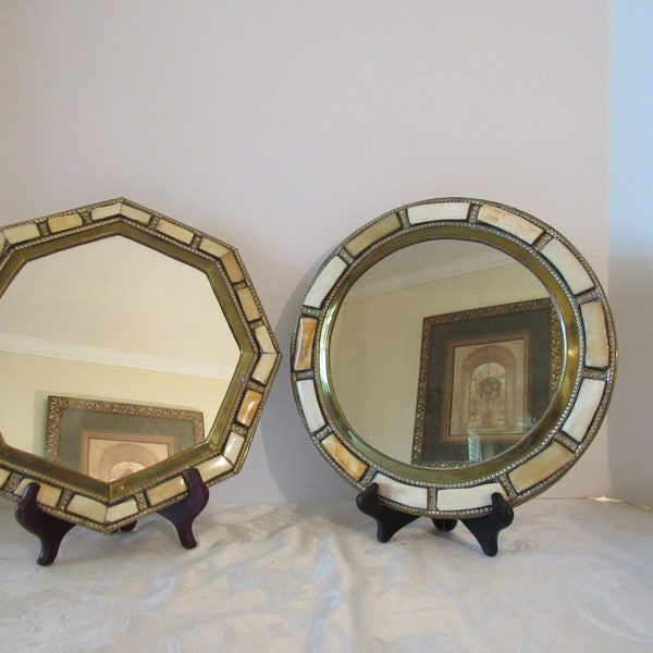 Bone Inlay Mirror - Etsy