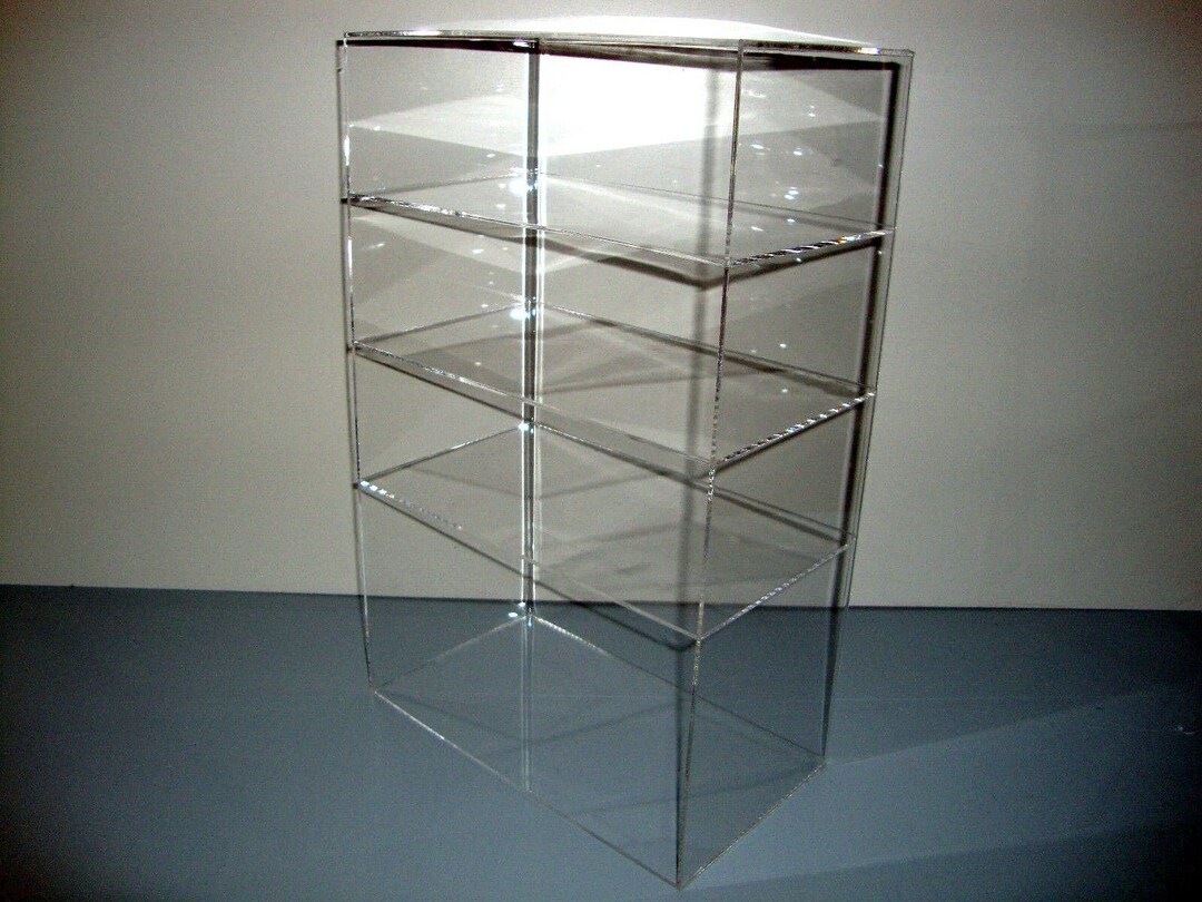 Displays2buy 12" X 8" X 19"without DOOR Showcase Acrylic Countertop ...