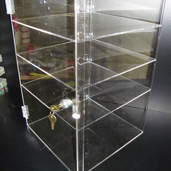 Locking Acrylic Display Case - Etsy