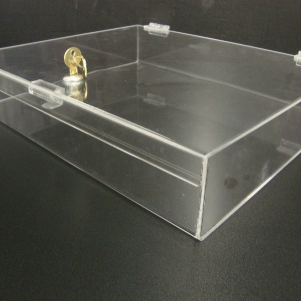 Locking Acrylic Display Case - Etsy